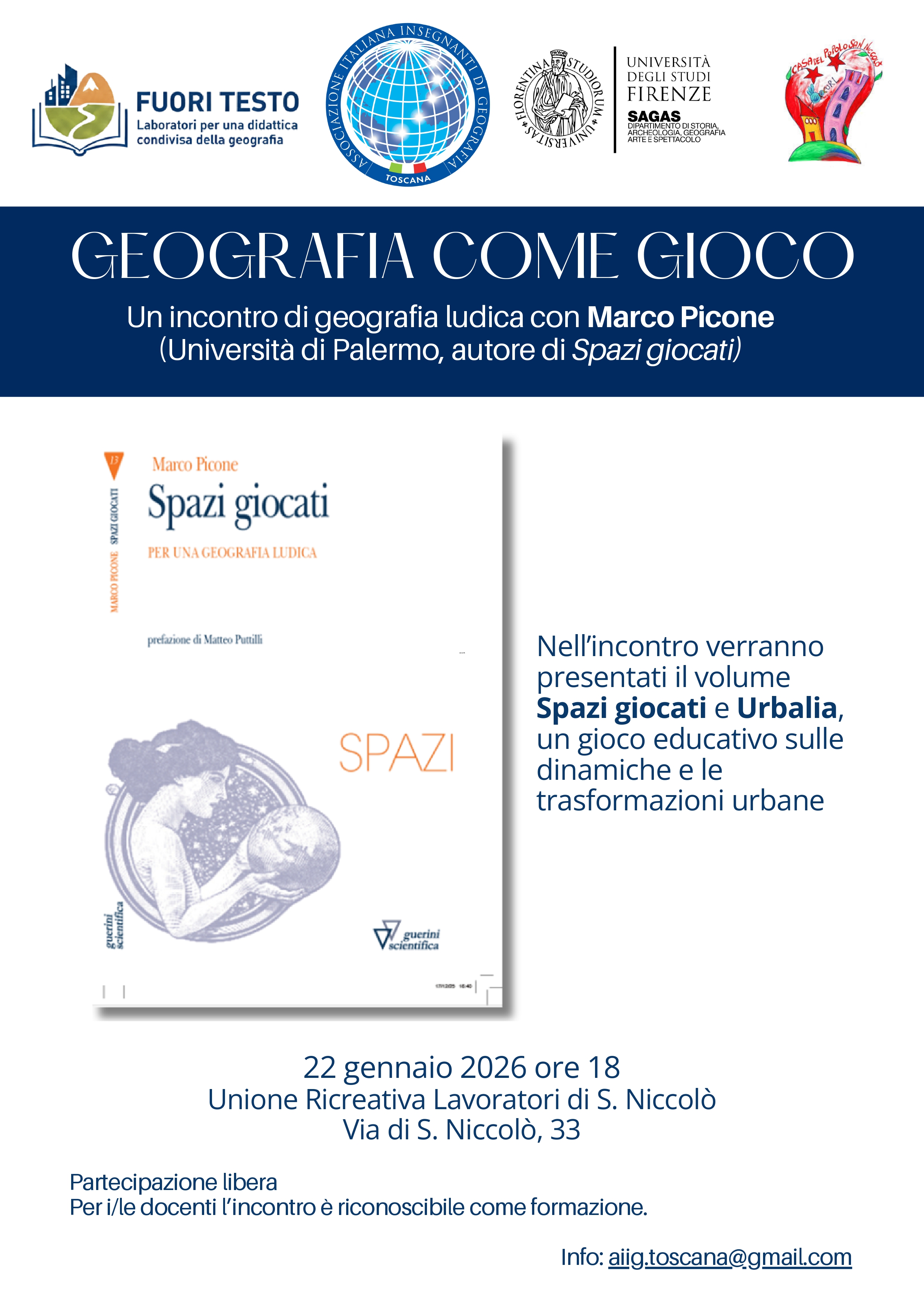 Geografia come gioco | News | Master's Degree in Geography, Spatial Management, Heritage for ...